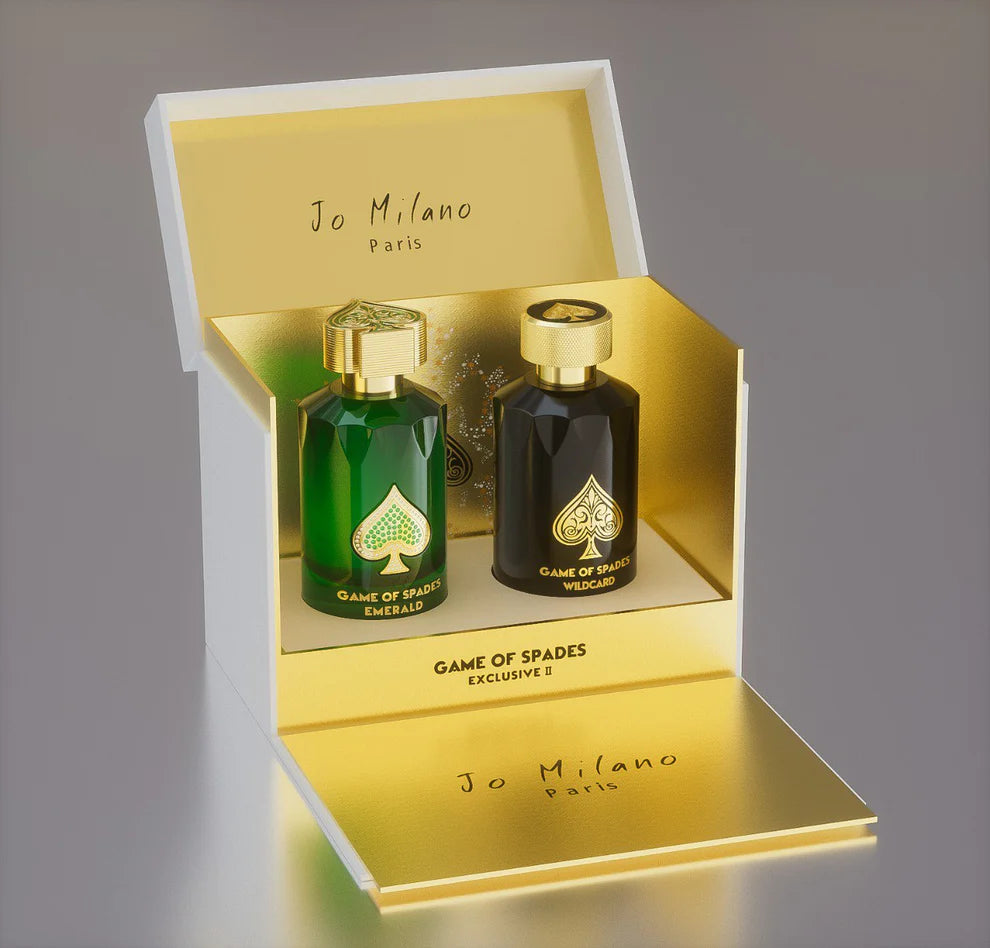 EXCLUSIVE COLLECTION II GIFT SET GAME OF SPADES 100 ML X 2 PCS (EMERAL ...
